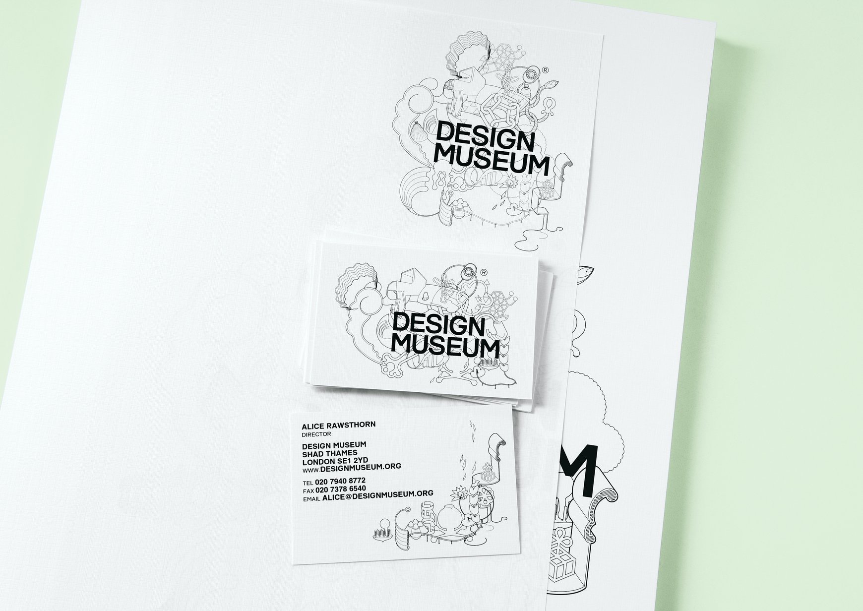 Design Museum – Identity, 2003 | Graphic Thought Facility
