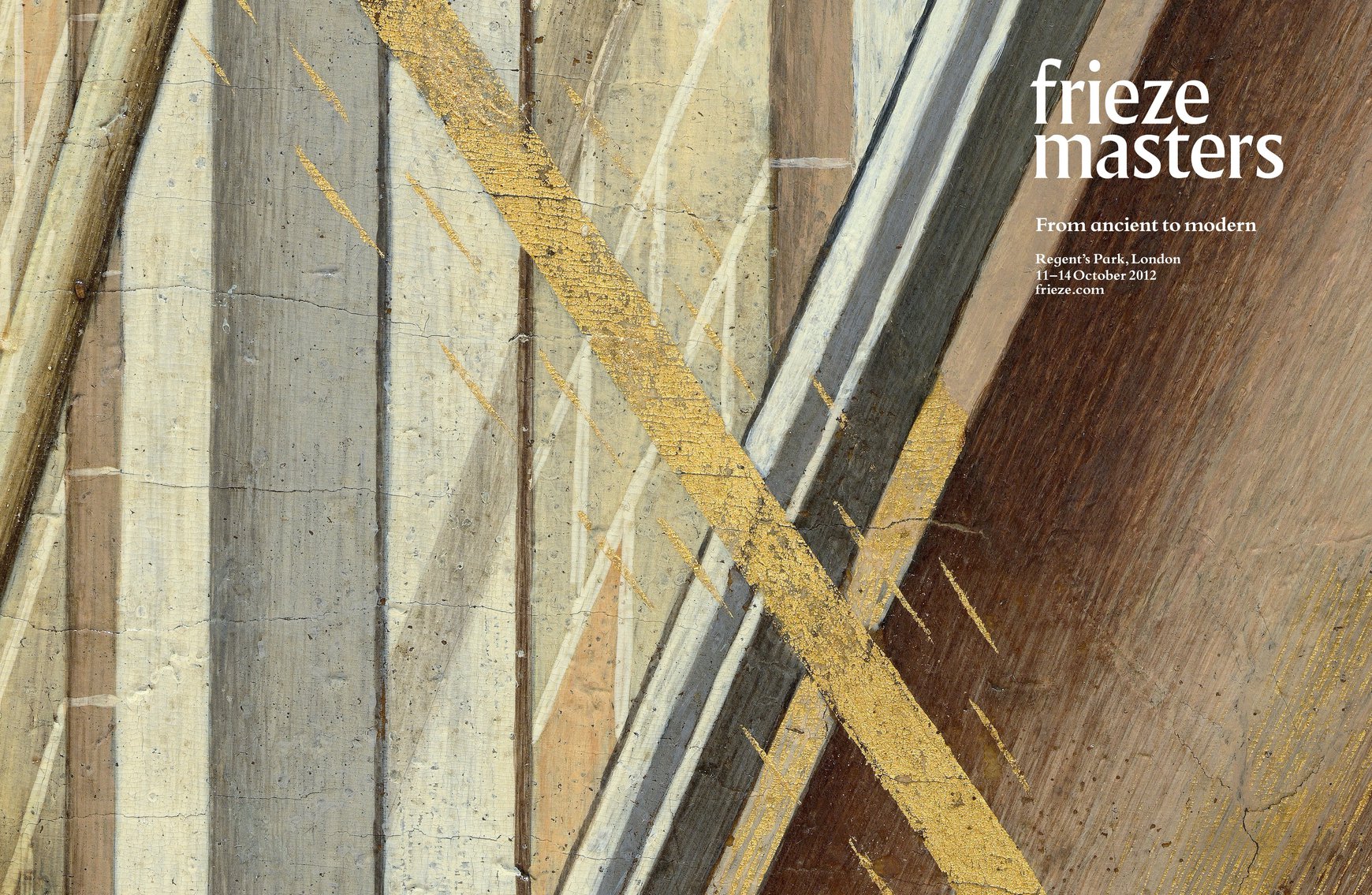Frieze Masters – 2012 campaign | Graphic Thought Facility