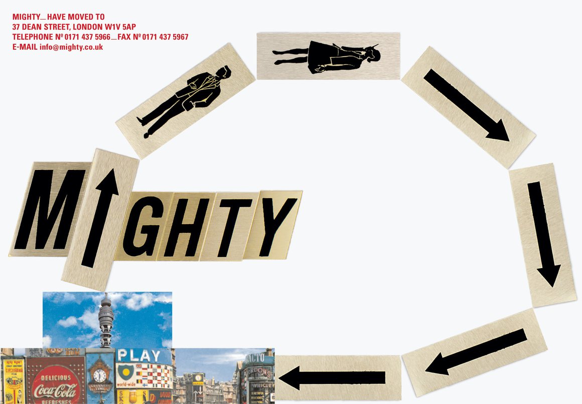 Mighty Productions – Identity, 1996 | Graphic Thought Facility