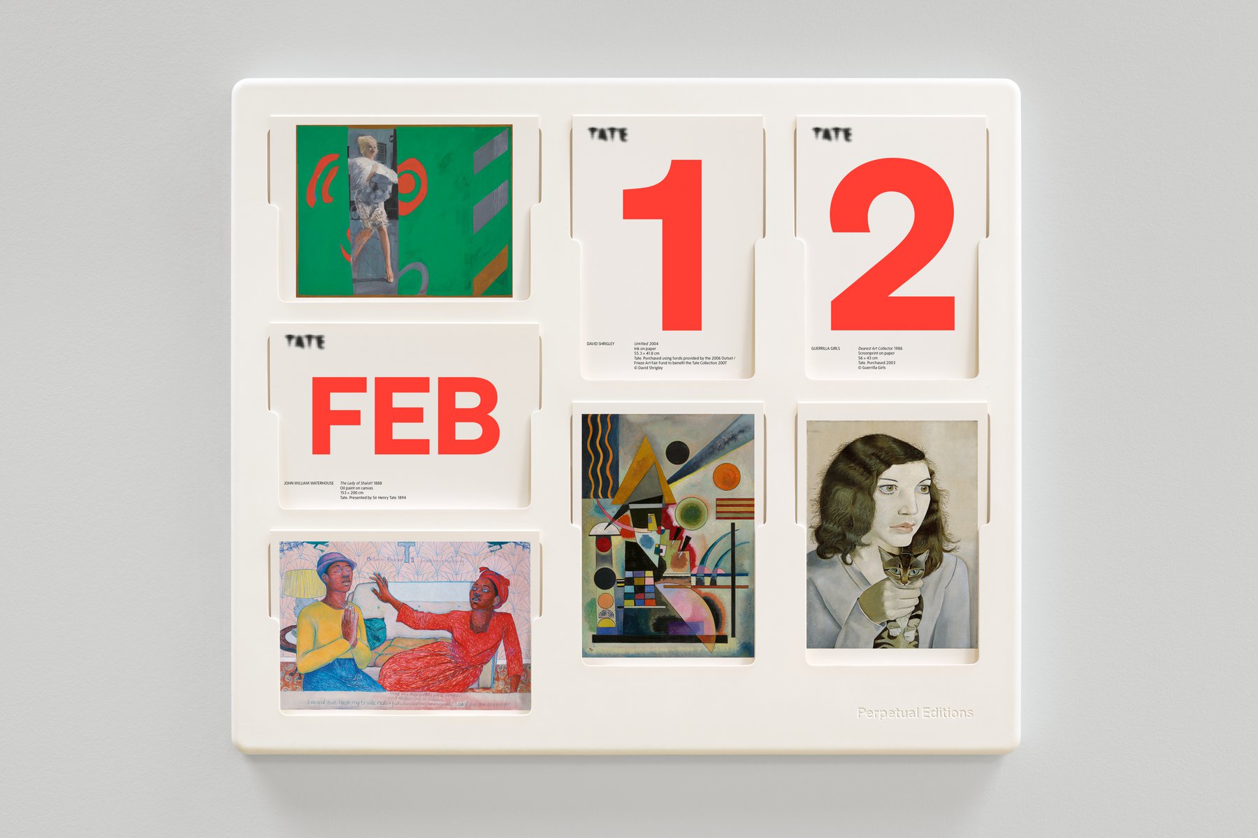 Tate/Perpetual Editions – Perpetual Postcard Calendar, 2024 (Product ...