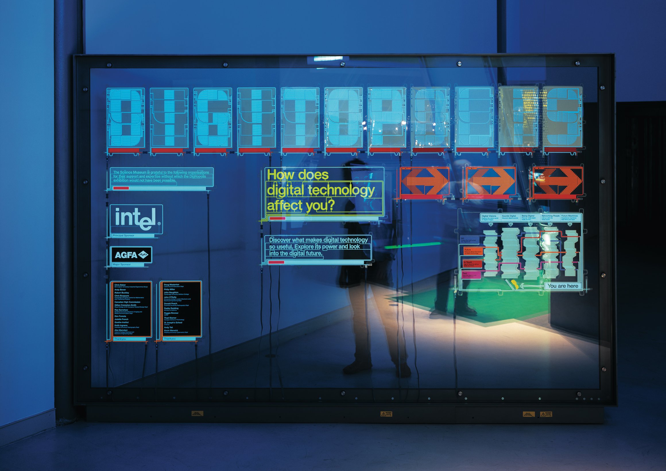 Science Museum – Digitopolis, 2000 (Exhibition) | Graphic Thought Facility