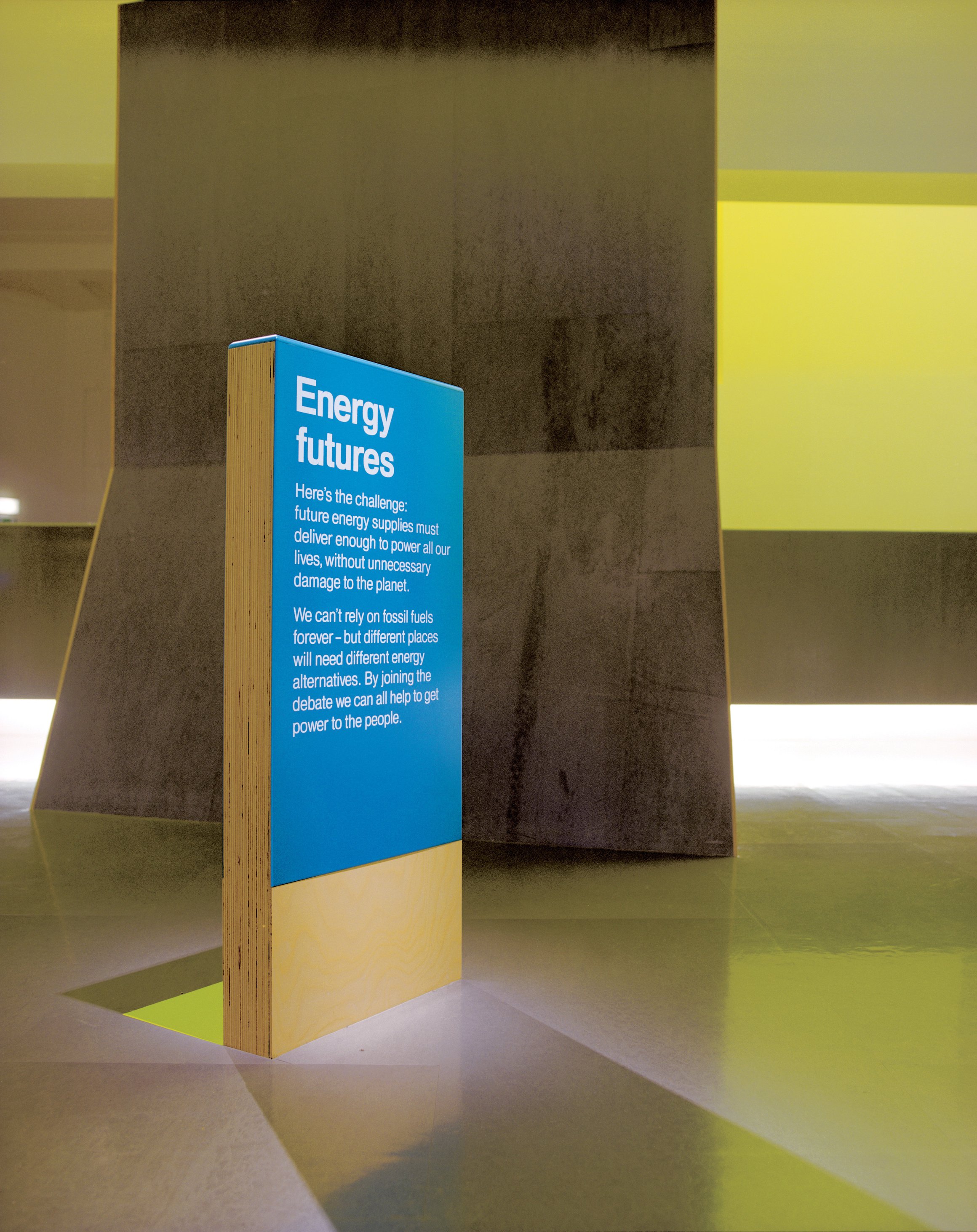 Science Museum – Energy Gallery, 2004 (Exhibition) | Graphic Thought ...